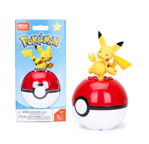 Pokemon Mega Construx Pikachu & Ball – Poke Plug