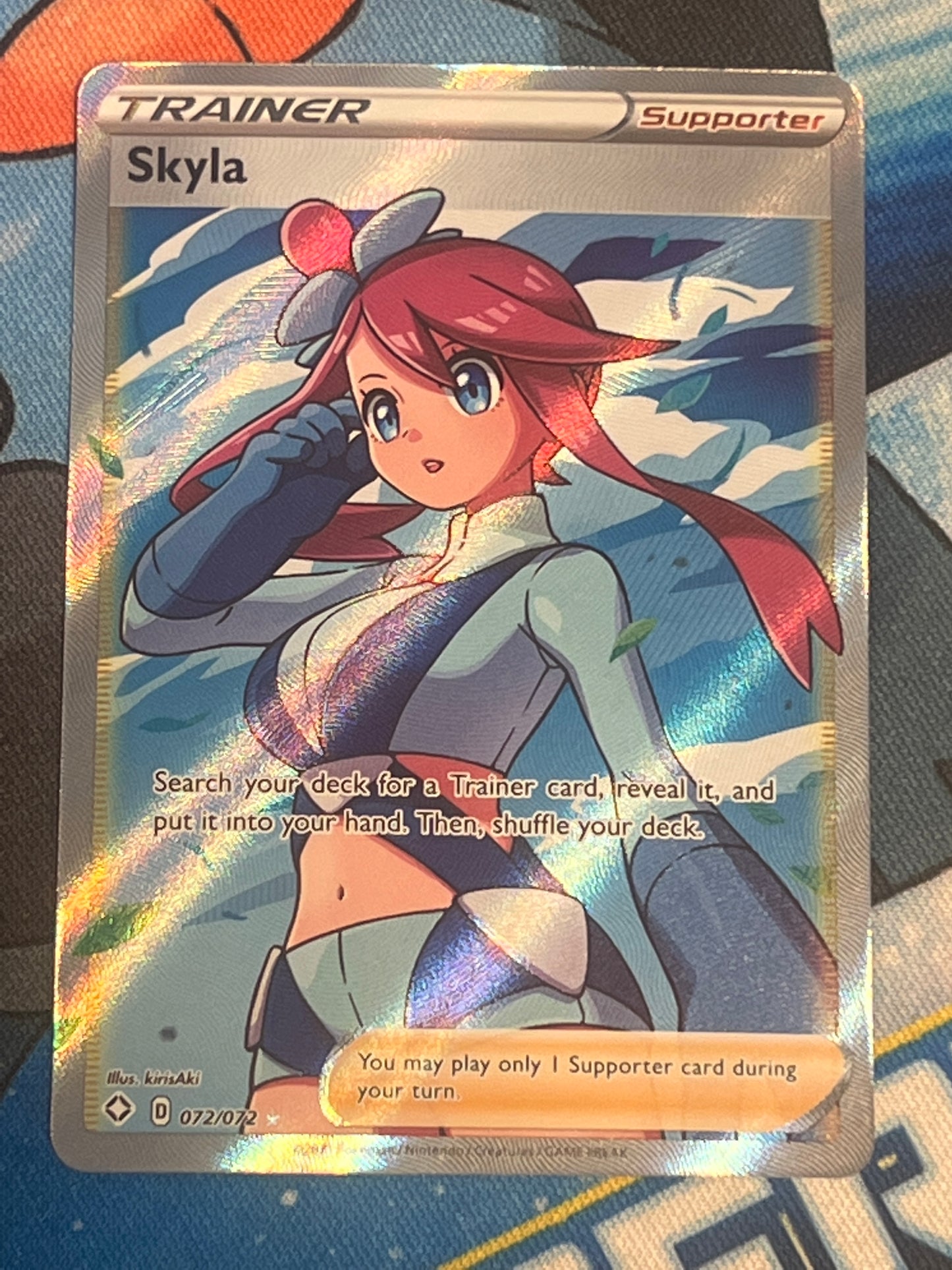 2022 Pokemon Skyla Trainer 72 Poke Plug