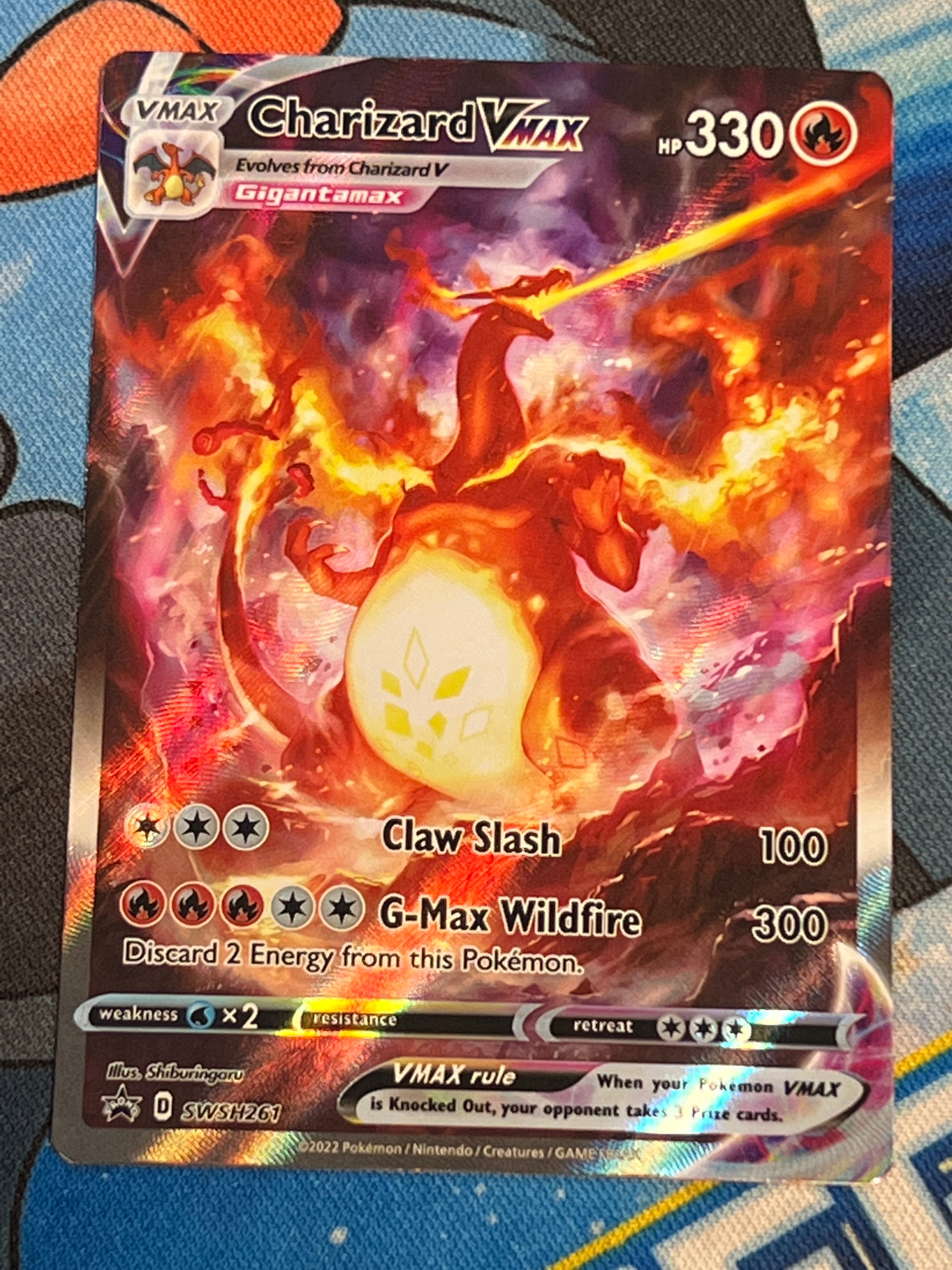 2022 Pokemon Charizard Vmax - Promo - #SWSH261 – Poke Plug